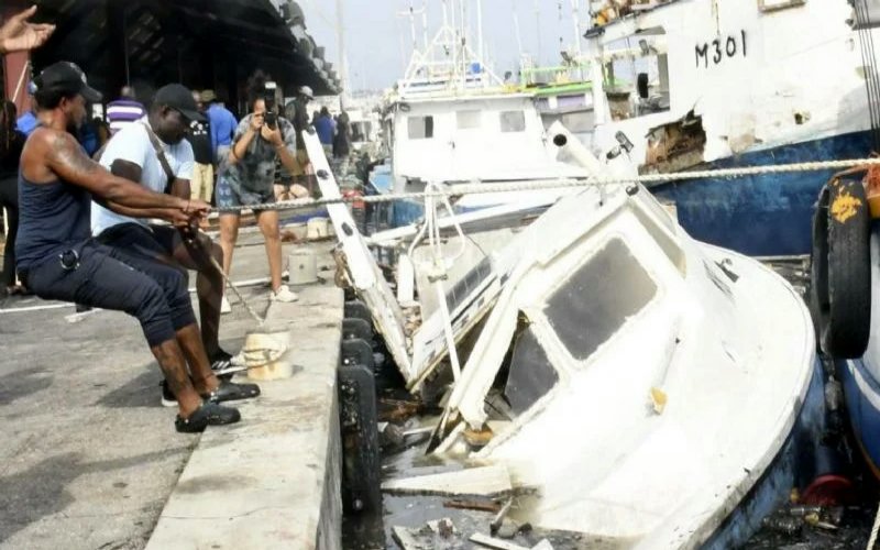 El huracán Beryl escala a la categoría 5 en el este del mar Caribe